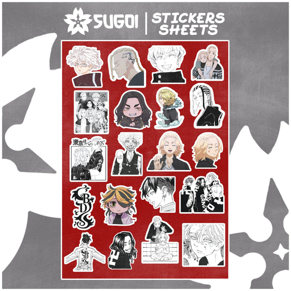Tokyo Revengers Stickers – SUGOI STORE